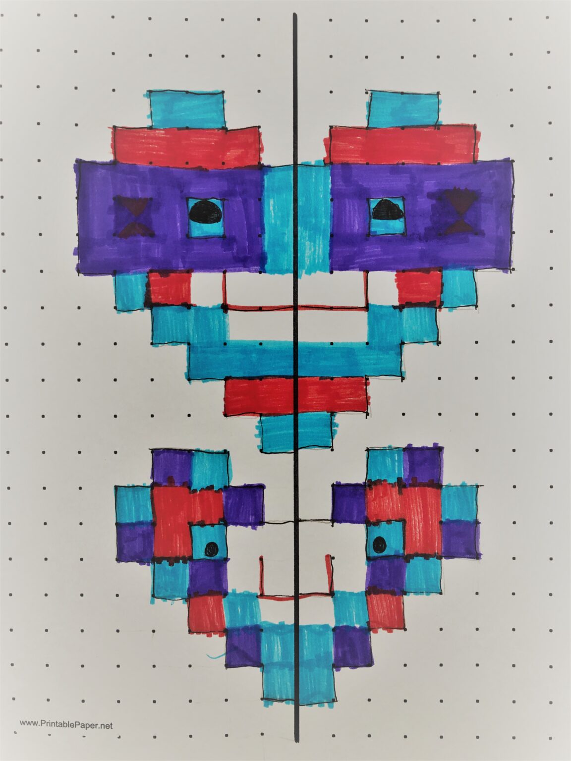 Using Graph Paper to Make Art and Develop Math Skills – Everyone Can ...